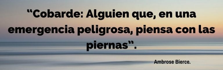 90 Mejores Frases Sobre La Cobardía – Expande Tu Mente